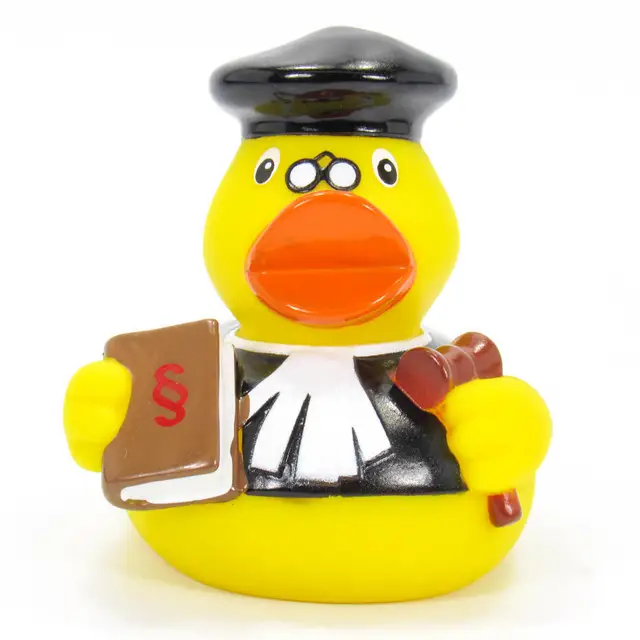 Judge Barrister Rubber Duck | Wicked Ducks