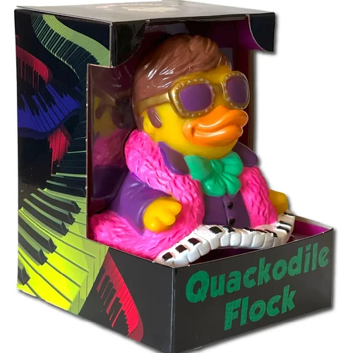 Quackodile Flock Rubber Duck | Wicked Ducks