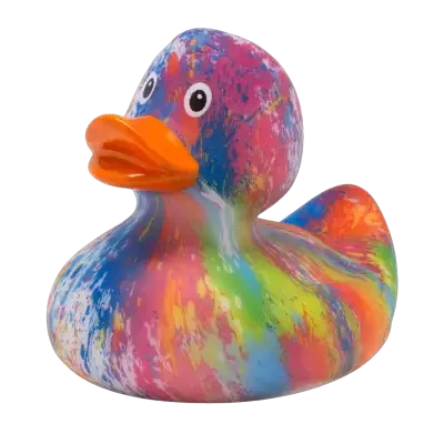 Rainbow Splash Duck | Wicked Ducks