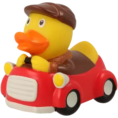 Car Driver Rubber Duck | Wicked Ducks