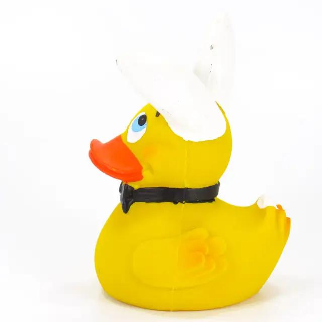 Bunny 100% Natural Rubber Duck | Wicked Ducks
