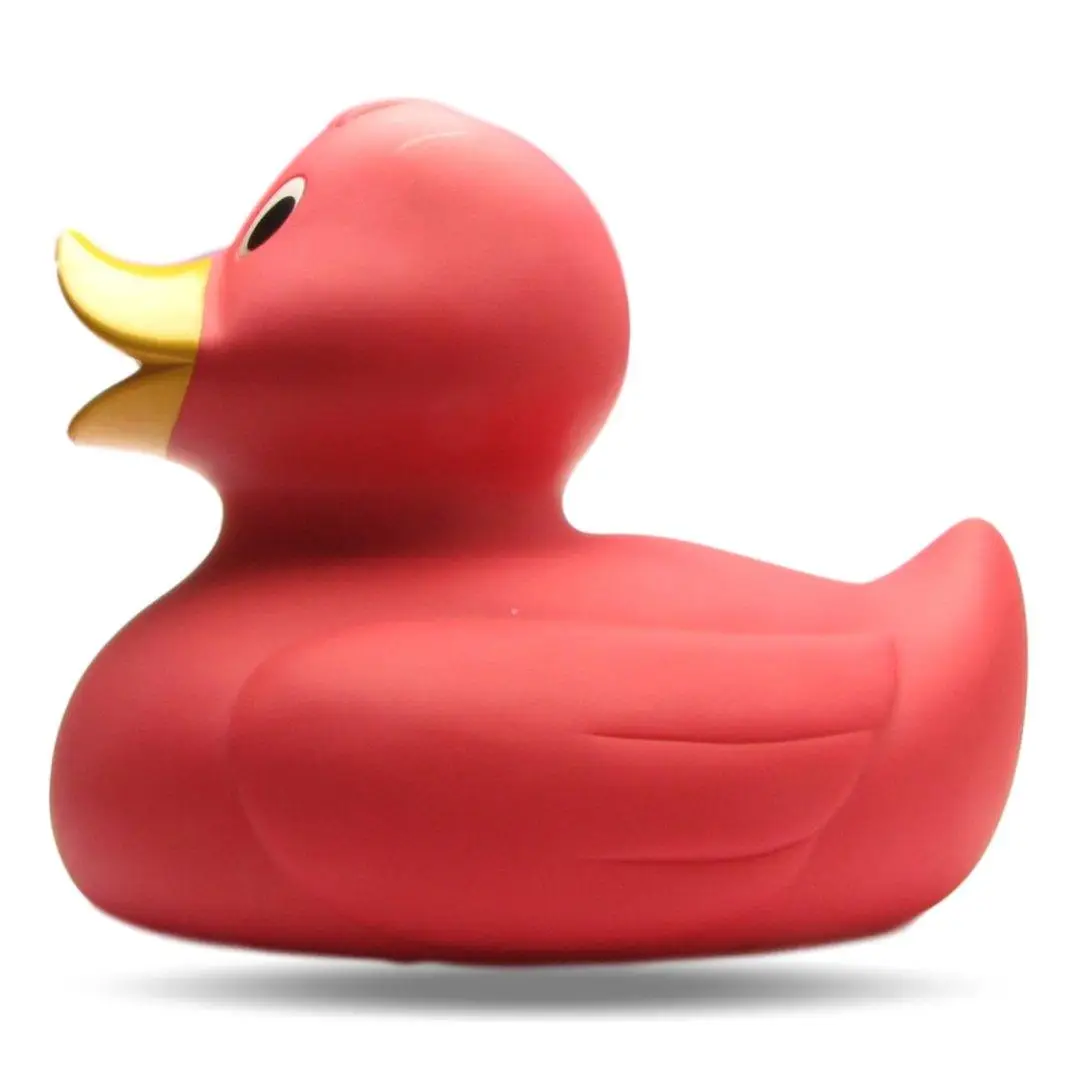 XXL Red Rubber Duck Named Eva | Wicked Ducks