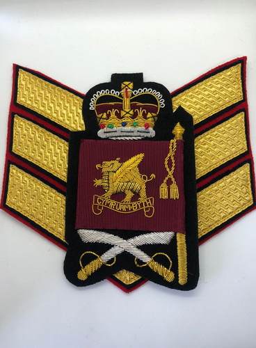 Welsh Guards Colour Sergeant Rank Insignia | guardsgear
