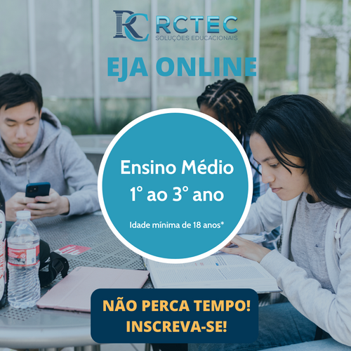 EJA Médio Profissionalizante | Grupo RCTEC Educação
