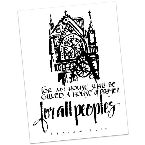 Isaiah 56:7 by Sally Beck | Visual Faith Min