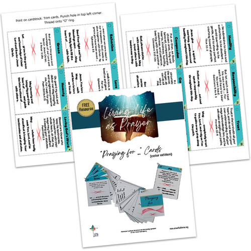 Praying for ... Cards - Color | Visual Faith Min