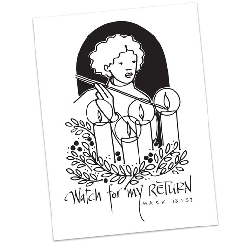 Mark 13:37 by Sally Beck | Visual Faith Min