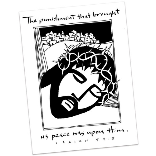 Isaiah 53:5 by Sally Beck | Visual Faith Min