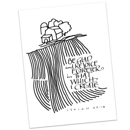 Isaiah 65:18 by Sally Beck | Visual Faith Min