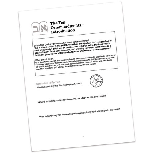 Luther's Small Catechism - The Ten Commandments by Rev. CJ Ransdell ...