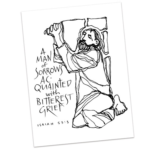 Isaiah 53:3 (vs1) by Sally Beck | Visual Faith Min