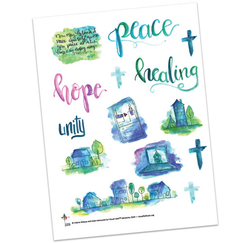 Prayer Printable (Sticker Sheets) by Valerie Matyas and Katie Helmreich ...