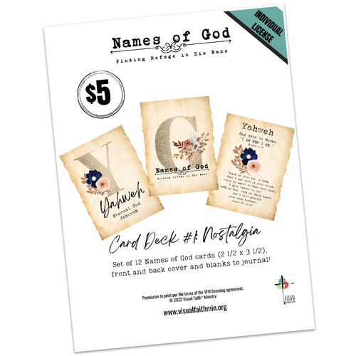 Names of God - Card Deck #1: Nostalgia | Visual Faith Min
