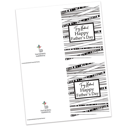 Father's Day Note Cards Set 6 by Jennifer Barbe | Visual Faith Min