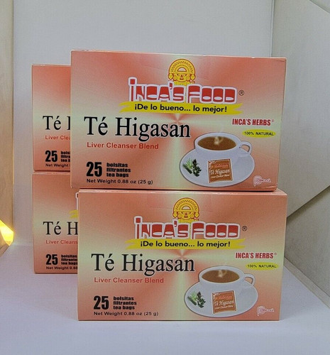 HIGASAN LIVER CLEANSER BLEND 100 TEA BAG LIMPIA EL HIGADO 100% NATURAL ...