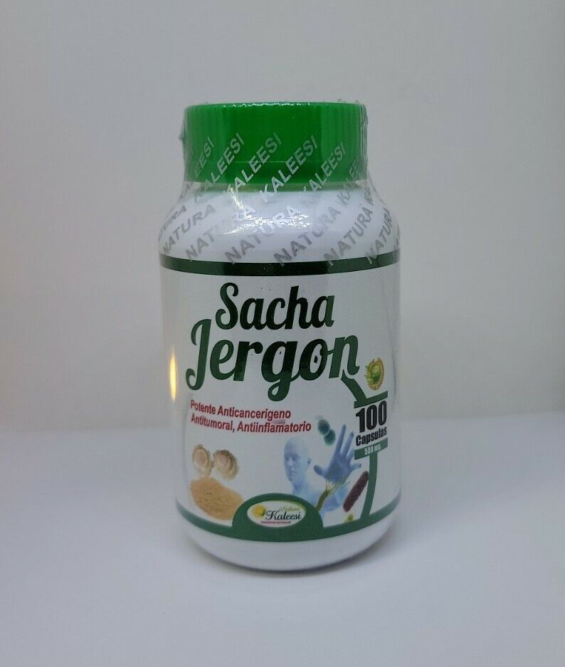 SACHA JERGON 100 CAPS ANTIINFLAMATORIO,TOS,ASMA,BRONQUIOS,HEPATITIS ...