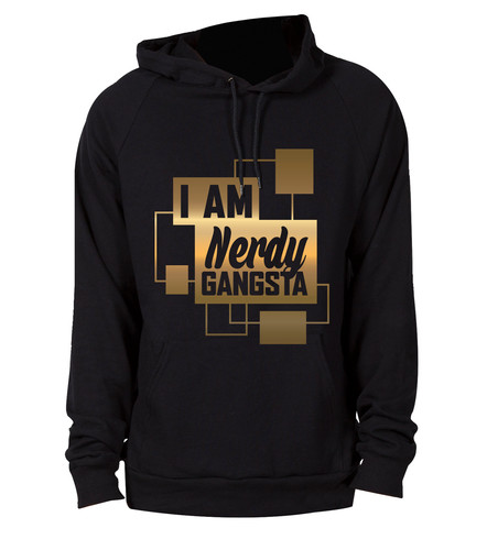 I am Nerdy Gangsta Hoodie | iamnerdygangsta