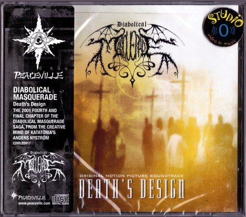 Diabolical Masquerade - Death's Design (Re-issue 2021 CD) | StudioCero ...