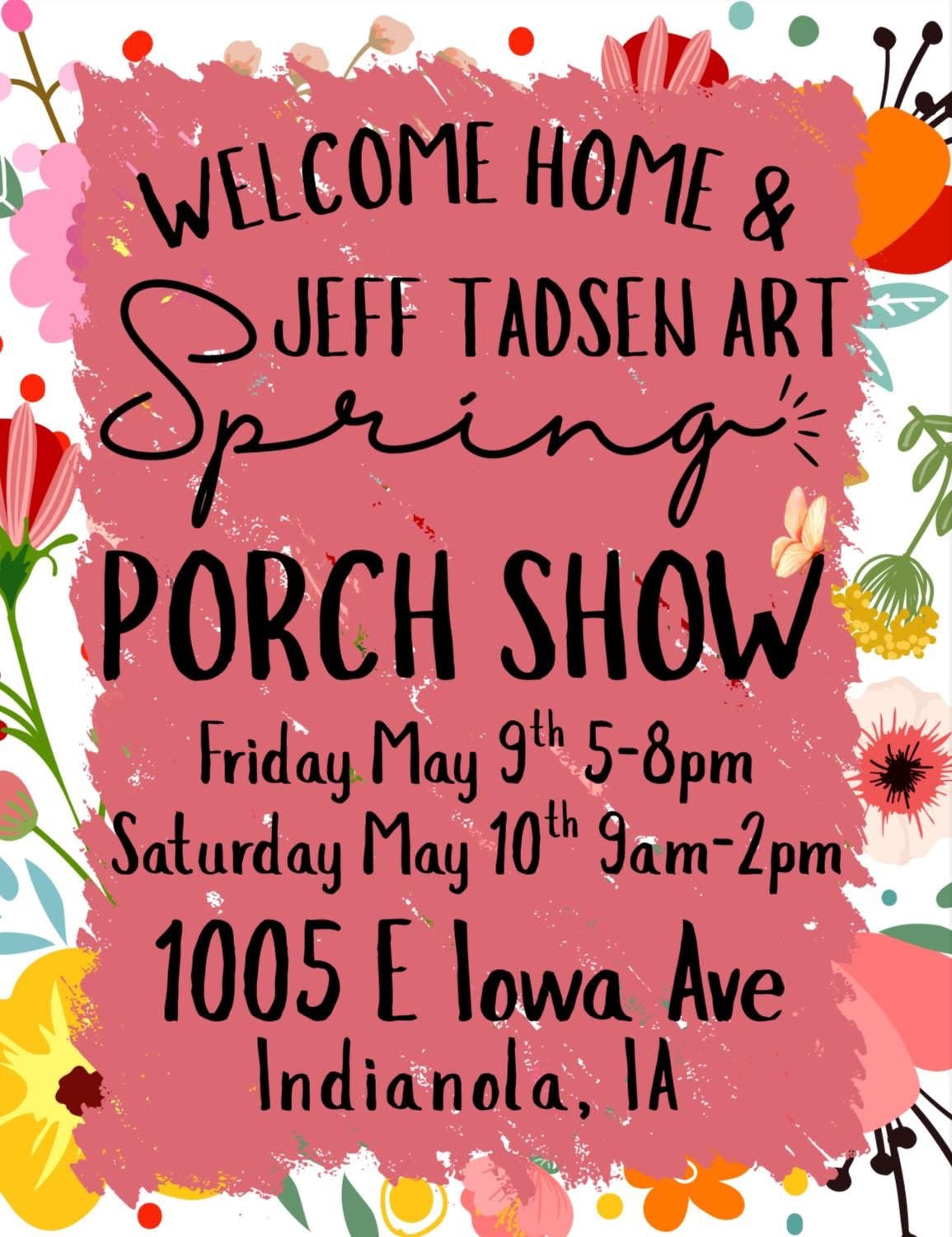 The Porch Sale with JTA and Welcome Home | Jeff Tadsen Art