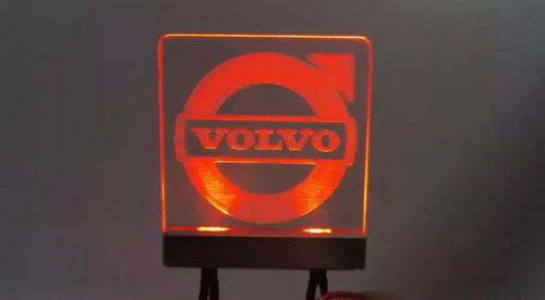 Led VOLVO Schild | Modellbau Widmer