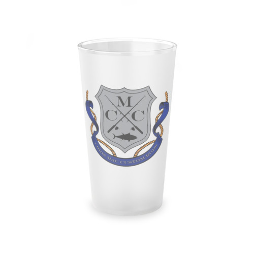 Frosted Pint Glass, 16oz | CMC Rods