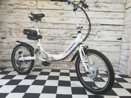 20' Folding Hopper E bike | Bikebarnworkshop