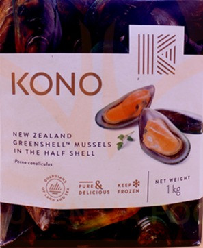 FROZEN GREEN LIPPED HALF SHELL MUSSELS 800g | Online Shop CFG