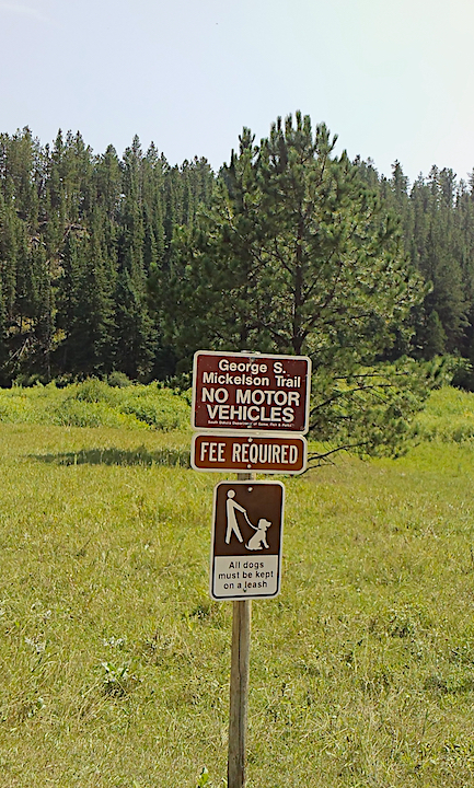 George S. Mickelson Trail -Mystic Road to Tunnel C (Mile Marker 77)