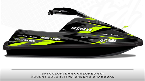 Yamaha Squarenose SuperJet Recreational Graphics Kit | Jbl Watercraft