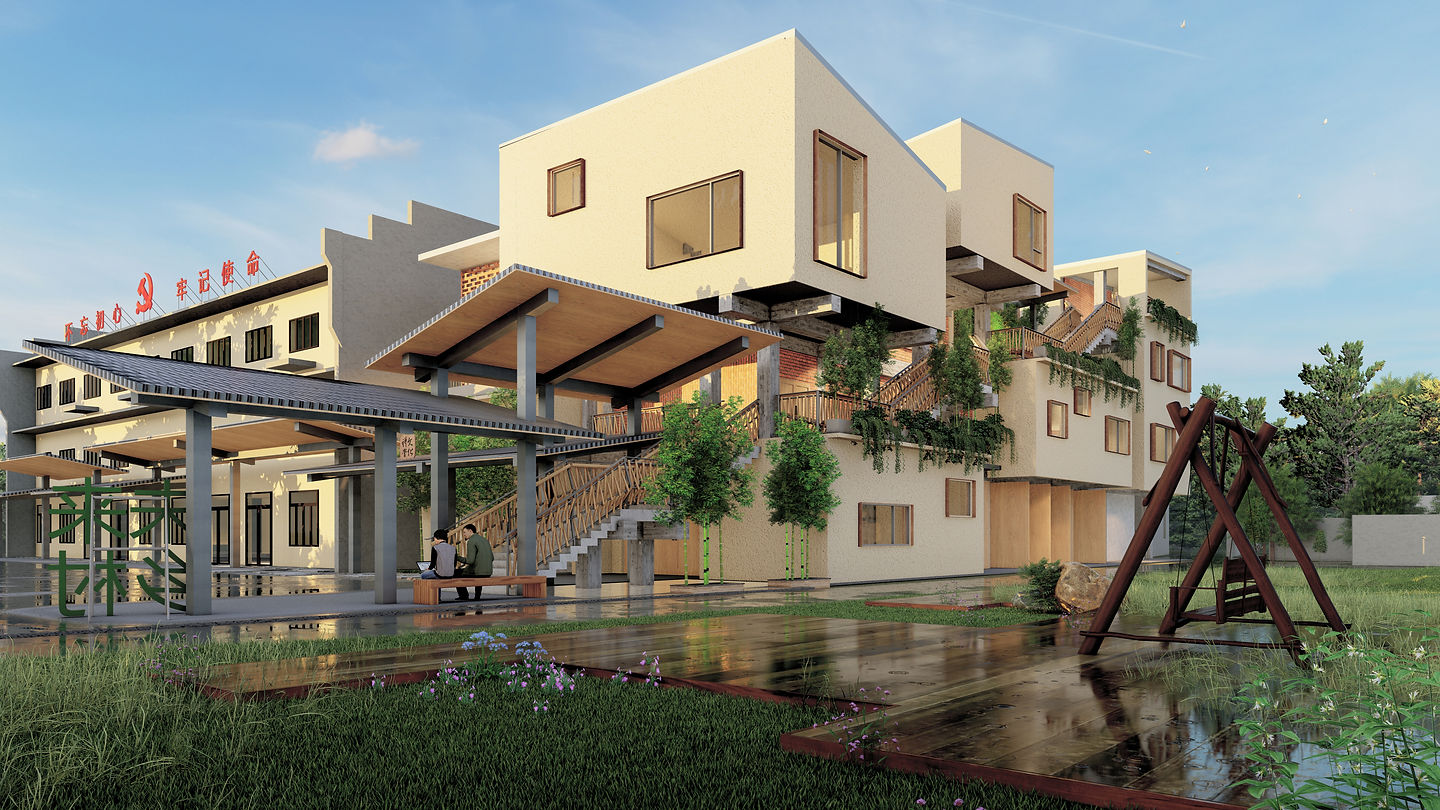 Design-未来乡村文化综合体 | Momentum Architects