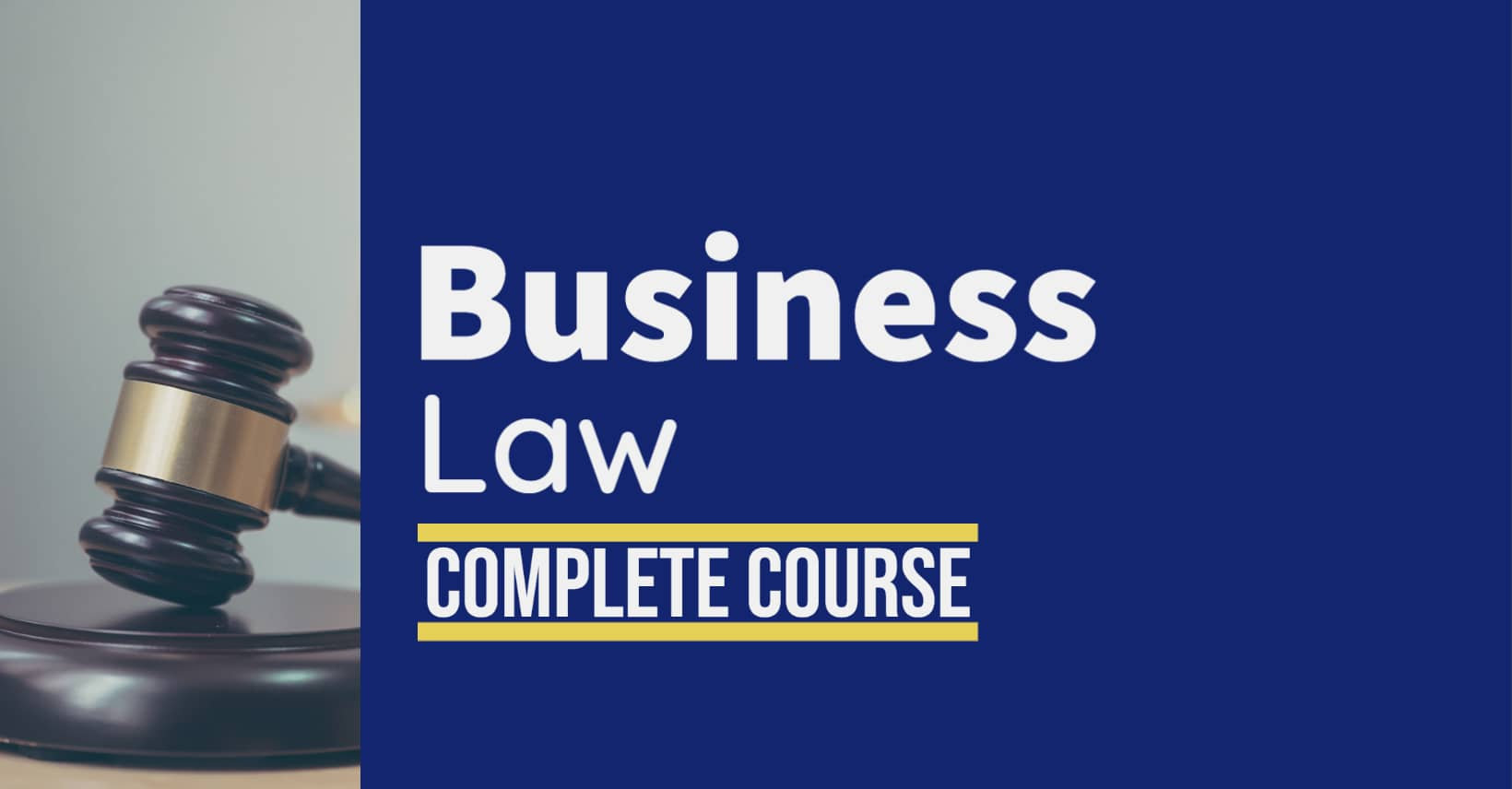 Business Law Online Course with Certificate