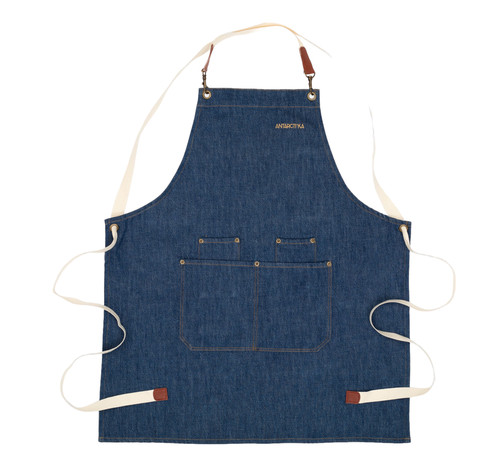 BLUE DENIM APRON | ANTARCTI^KA