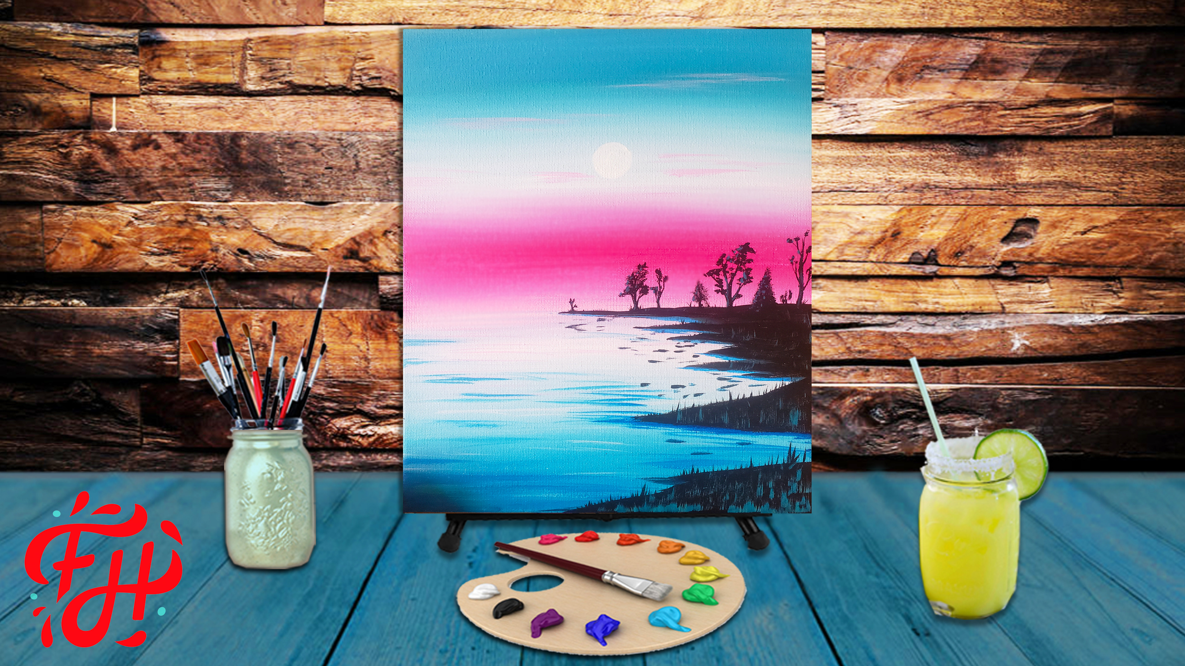 Dawn - Step by Step Plein Air Painting Class | The Farmhouse Art