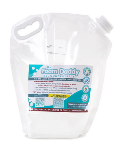 Foam Daddy Gel | Elegance Party Rentals
