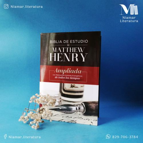 Biblia de Estudio de Mathew Henry | Niamar Literatura