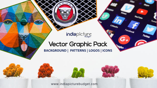 Vector Graphic Pack - Background, Patterns, Logos, and Icons