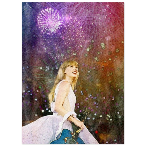 Taylor swift Classic Semi-Glossy Paper Poster | Retrorecordartistry
