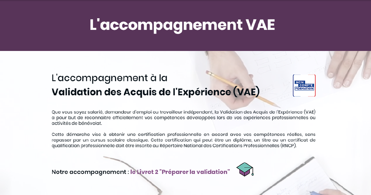 Accompagnement à la VAE | Retravailler dans l'Ouest