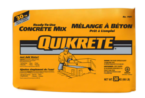 Quikrete 30kg Ready-to-Use Concrete Mix | L&BBuildingSuppliers