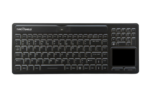 TypeShield Pro Wireless Keyboard with Touchpad | TypeShield