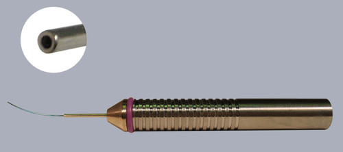 Stiff One-Piece Flexible Curved Revolver™ Reusable Laser Probe Handle ...