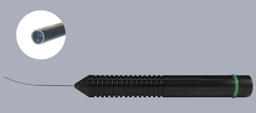 Illuminated Tapered Curved Laser Probe | Katalyst Surgical