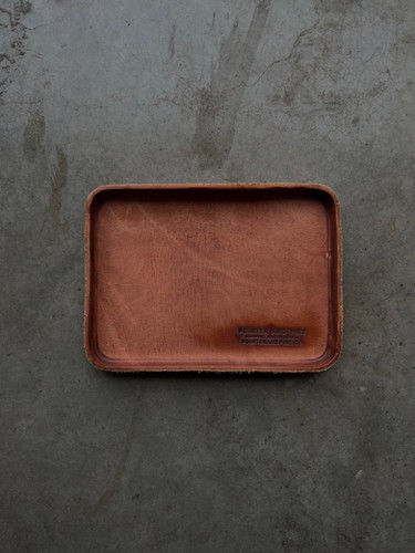P+P LEATHER TRAY | POINTER AND PINE