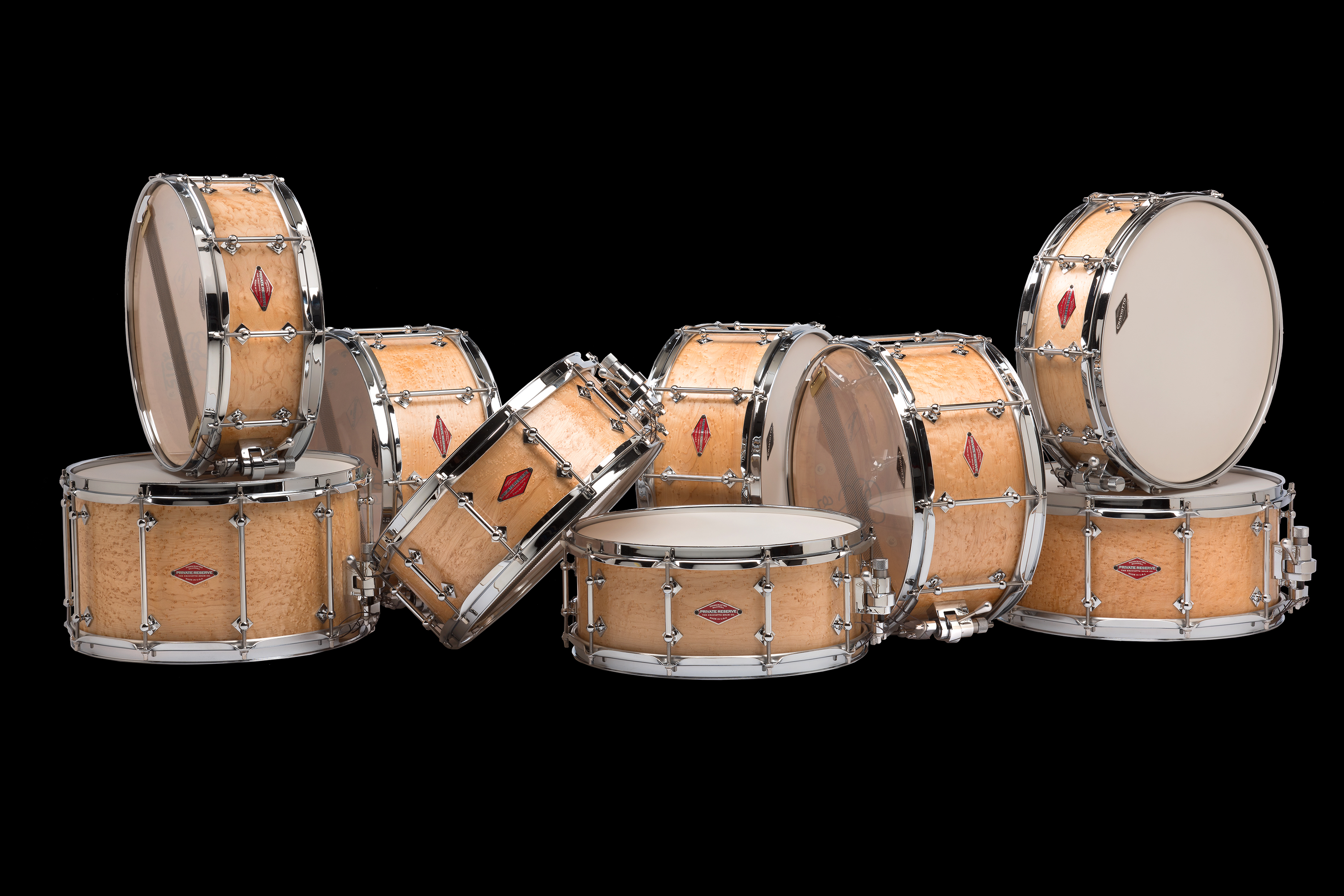 Solid Shell Drums | Craviotto Drum Company | United States