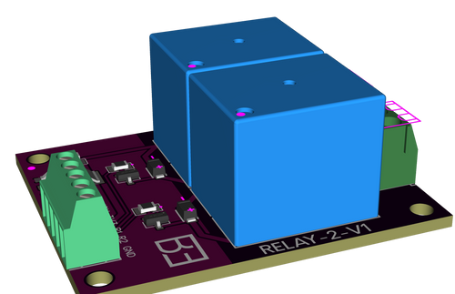 Dual GPIO Relay | Bright Electronics