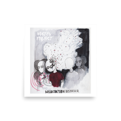 Dissociation Disorder Drawing | The Mental Project