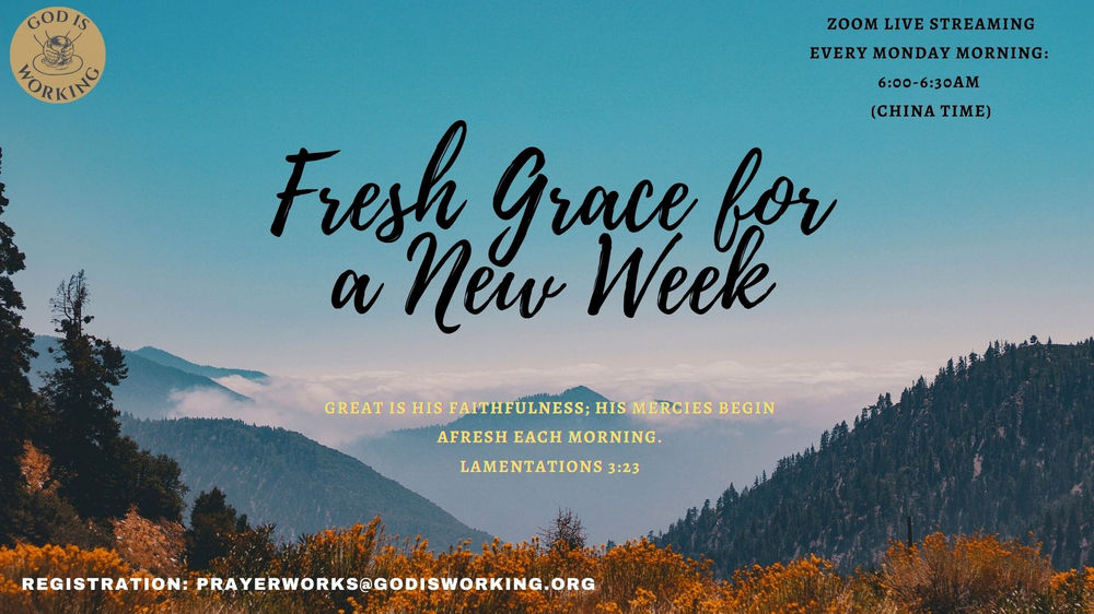 Fresh Grace for a New Week: Every Monday Morning Prayer ...