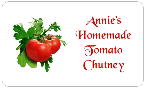 The Little Label Company Personalised Pickles and Chutney Labels
