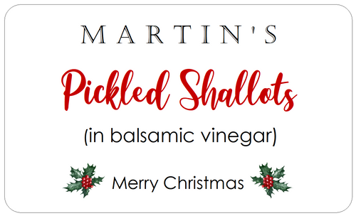 The Little Label Company Christmas Food and Drink Labels | 21 x PICKLED ...