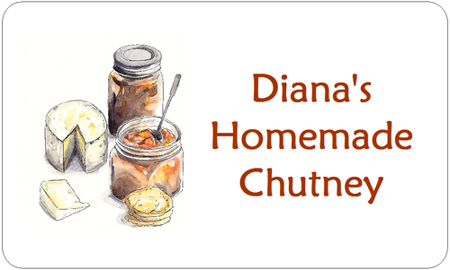 The Little Label Company Personalised Pickles and Chutney Labels